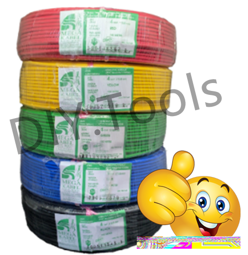 DIY.Tools (100% PURE COPPER)PER METER 2.5MM PURE COPPER PVC CABLE ...