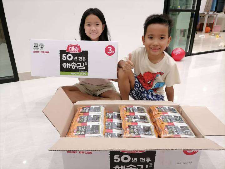 HAESONG SEAWEED สาหร่ายเกาหลี นำเข้าจากเกาหลี (อันดับ 1 ในเกาหลี ...