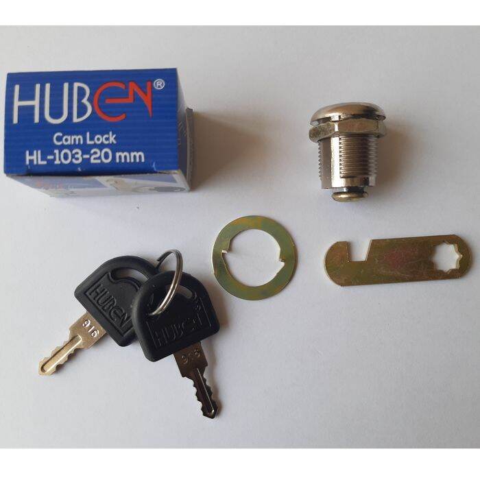 TERMURAH - Cam Lock Kunci Laci -Kunci Lemari HUBEN HL-103-20mm | Lazada Indonesia