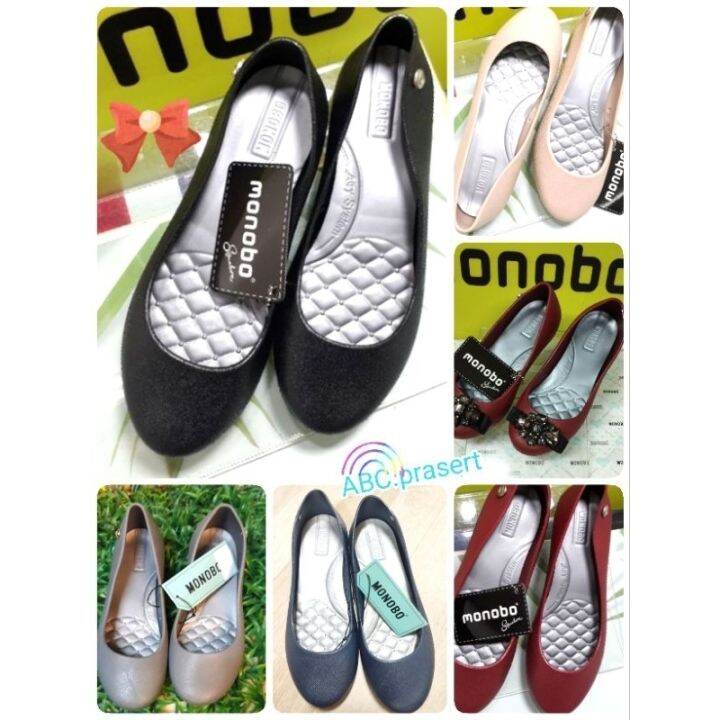 ☋ รองเท้า สวม หุ้มส้น MONOBO emma ทำงานมั่นใจบุคลิกสง่า | Lazada.co.th