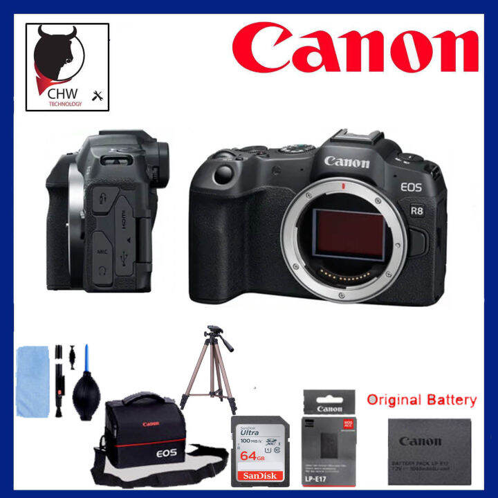 CANON ORIGINAL MALAYSIA EOS R8 BODY ONLY FREE ORIGINAL BATTERY LPE17 ...