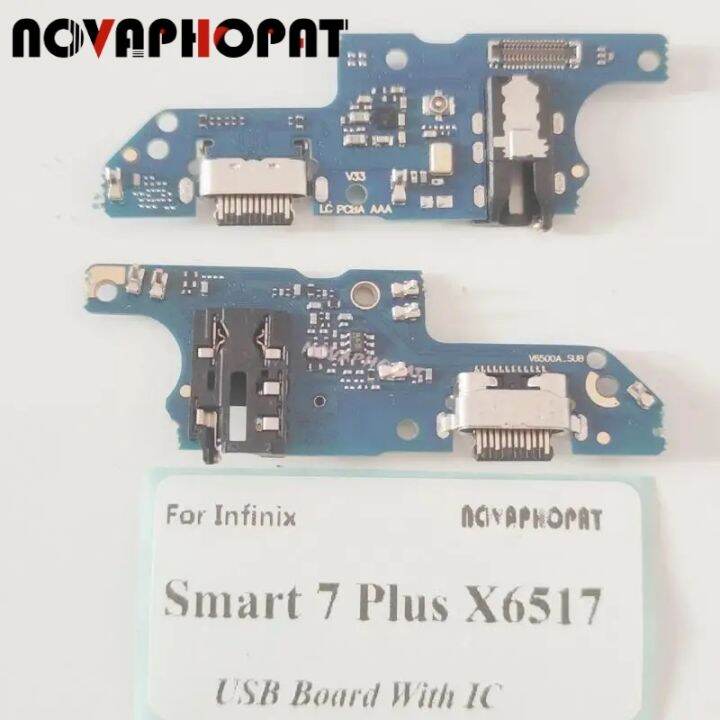 Novaphopat For Infinix Smart 7 Plus X6517 USB Dock Charger Port Plug ...