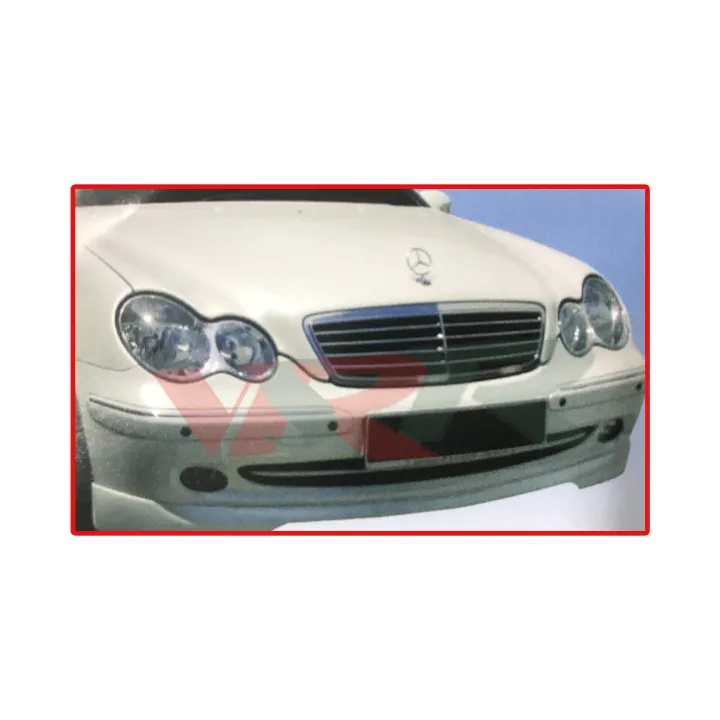 Mercedes Benz W203 C-Class (2003-2008) CARLSSON Style Front Skirt ...