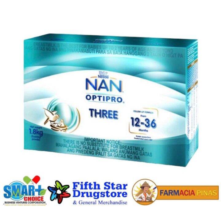 NAN OPTIPRO THREE 1.8kg. 1-3 years old | Lazada PH