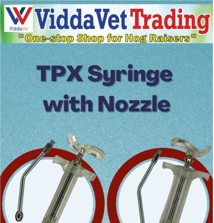 Livestock Syringe MAS VET 2024 - Syringe Nozzle Drenching Threaded ...