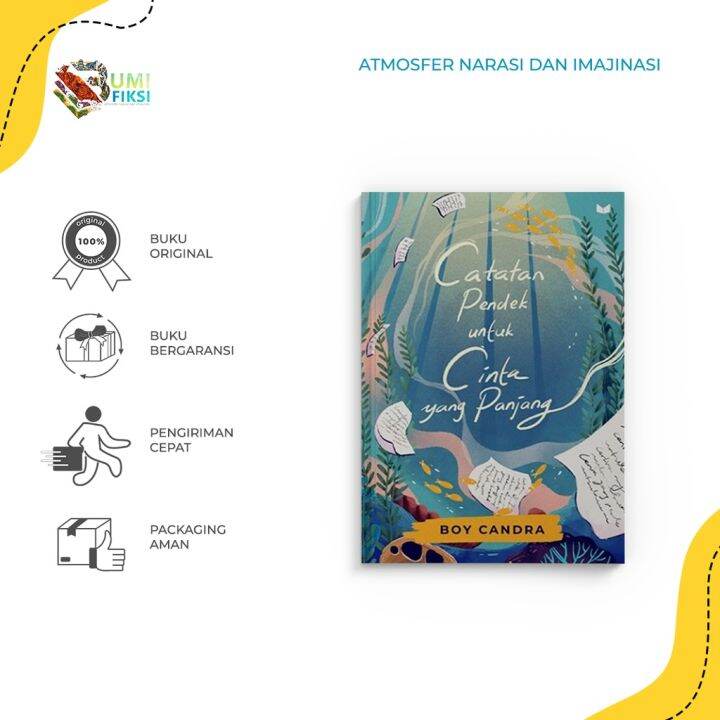 Buku Novel Catatan Pendek Untuk Cinta Yang Panjang Cover Special 5 ...