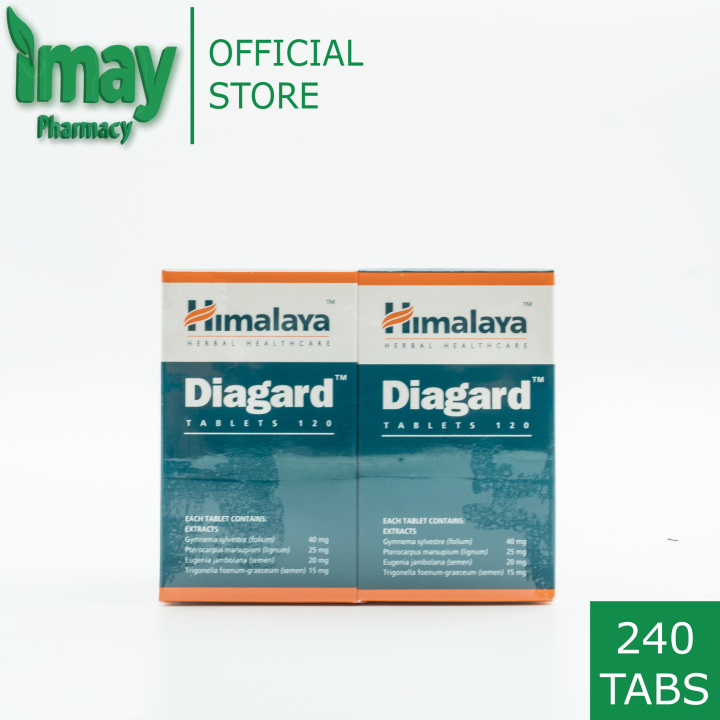 Himalaya Diagard Tablets 120 x 2 tablets | Lazada