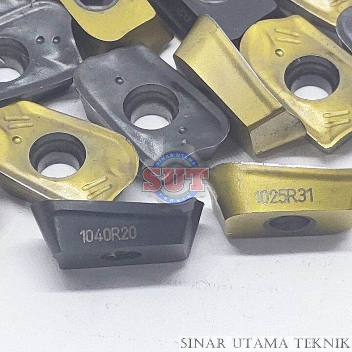 Insert milling R390 sandvik bekas mulus pahat bubut milling endmill ...