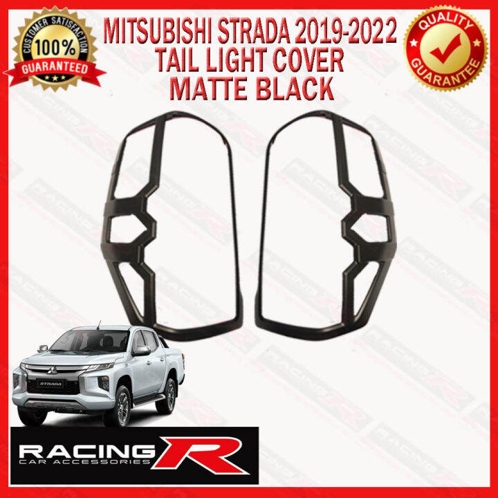 Mitsubishi Strada 2019 to 2023 Tail Light Garnish Cover Matte Black ...