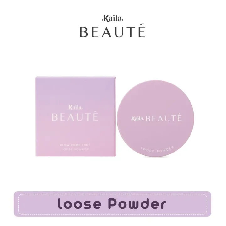 Kaila Beaute Glow Come True Loose Powder Natural Sheer 15gr | Lazada ...