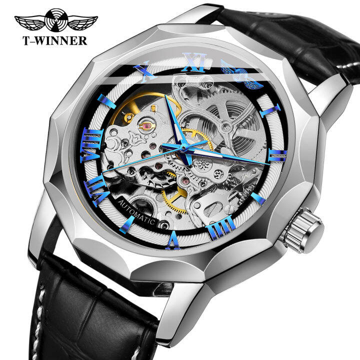 Original WINNER Top Brand Luxury Mechanical Watch Men's Skeleton ...