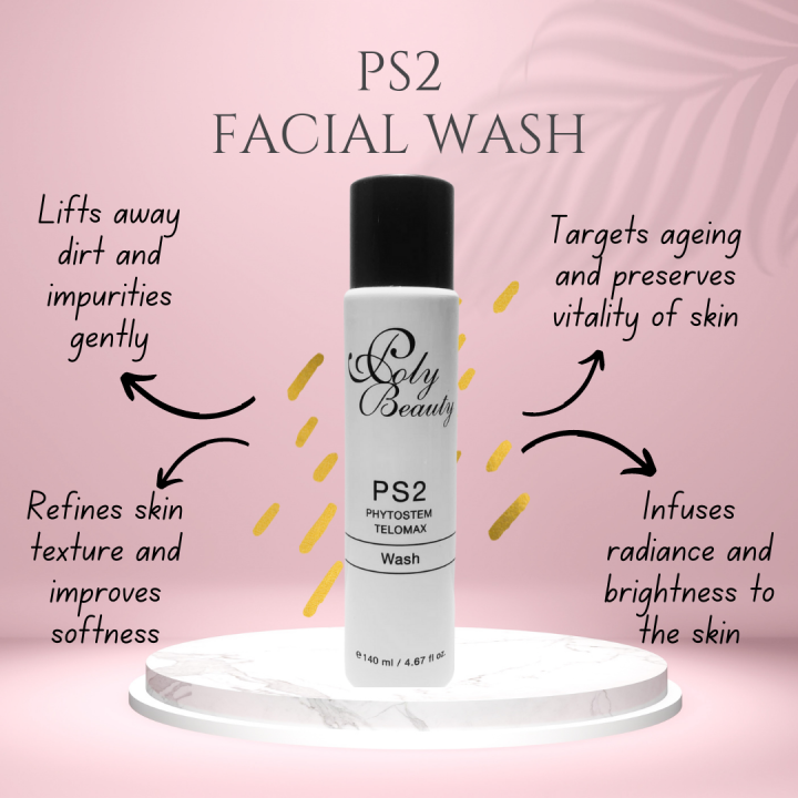 [Poly Beauty] PS2 Cleansing Wash Moisturizing Brightening Pore Cleaning ...