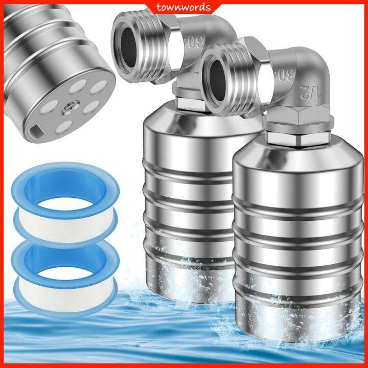 Water Inlet Floating Ball Valve 2Pcs Water Inlet Floating Ball Valve ...