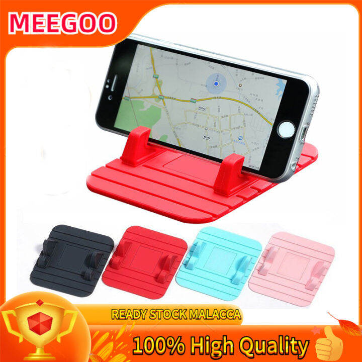 Non-Slip Mobile Phone Holder car Soft Silicone Car Dashboard GPS Anti ...