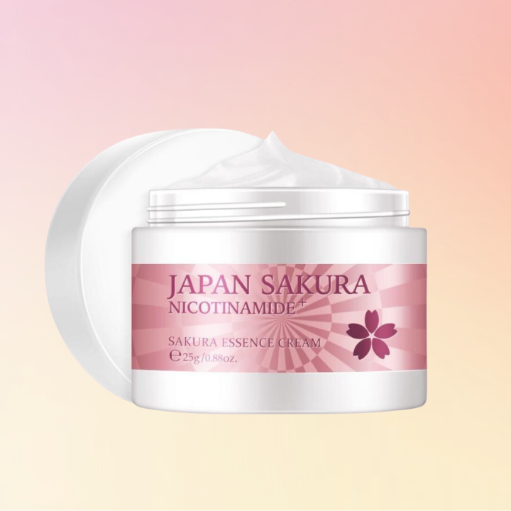 SAKURA Nicotinamide Cream Niacinamide Vitamin C Hyaluronic Acid ...