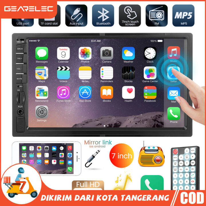 [Stok Lokal] Radio Mobil 2Din Universal 7 HD IOS/Android Mirrorlink ...