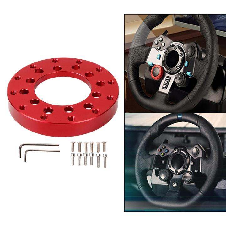 CCBEST Steering Wheel Adapter with Wrench Screws for Logitech G25 G27 ...