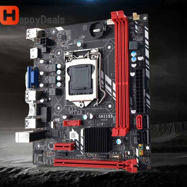 LGA1155 Micro ATX PC Server Motherboard DDR3 Memory 16G B75M for Core I3 I5 I7 | Lazada PH