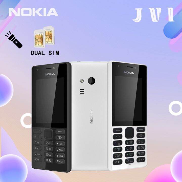 Original Dual Sim Nokia 216 Basic Mobile Phone Keypad Cellphone Super ...