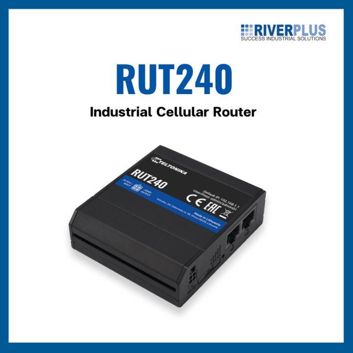 Teltonika RUT240 - Industrial 4G/LTE Wi-Fi Router | Lazada.co.th