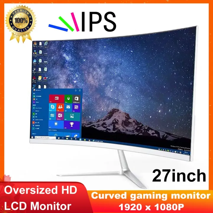 Computer 1920×1080P TFT/LCD PC 75Hz High-Definition Curved Gaming ...