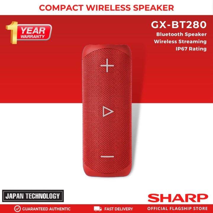 Sharp GX-BT280 Compact Wireless Speaker | Lazada PH