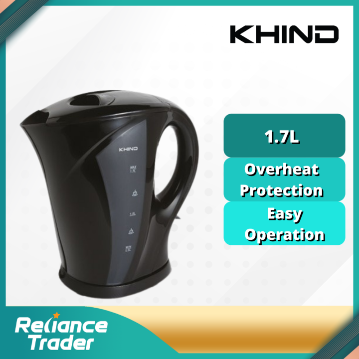 KHIND 1.7 Liters Jug Kettle EK102T EK102T | Lazada