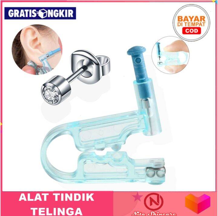 Nita Skincare - Alat Tindik Telinga Sekali Pakai Bahan Stainless Steel ...