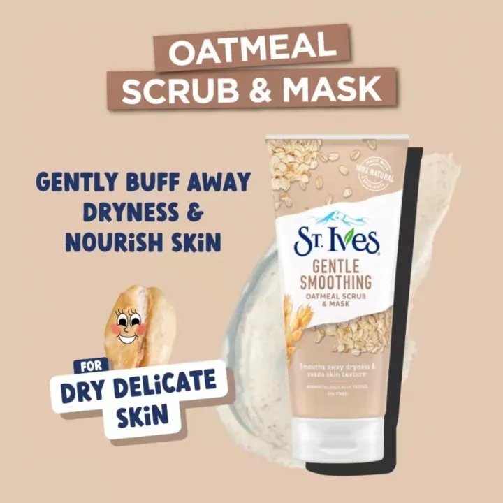 Direktang benta ng pabrika St. Ives Face Scrub Gentle Soothing Oatmeal ...