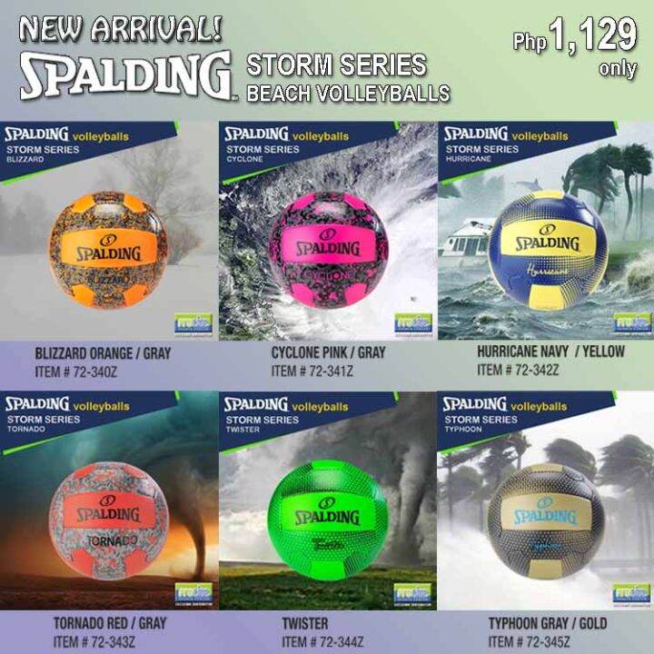 SPALDING Storm Series Original Beach Volleyball | Lazada PH