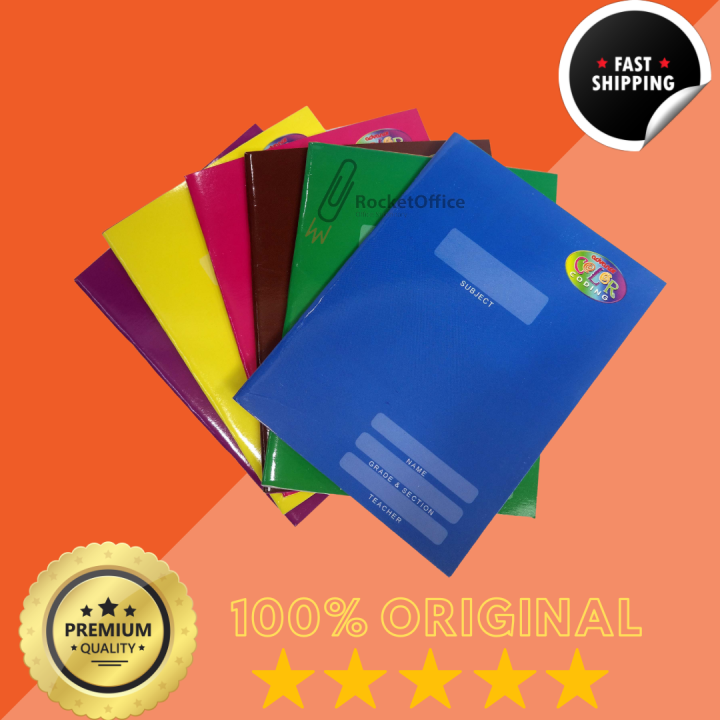 Writing Notebook, ADVANCE 80 lvs. Notebook w/ Margins, Red & Blue Lines ...