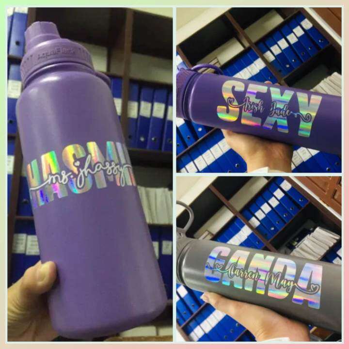 Personalized 2-Text Fonts Decal Stickers Name (2names, 2colors) for ...