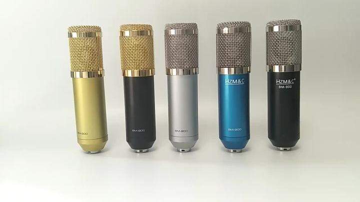Network K Song Live Streaming BM-900 Condenser Microphone Recording K ...