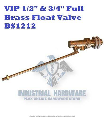 VIP 1/2" & 3/4" Full Brass Float Valve BS1212 | Lazada