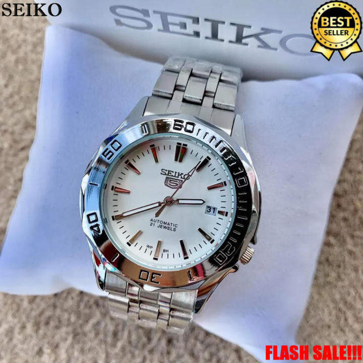 Seiko 5 Expensive Waterproof Automatic Hand Movement Date 21 Jewels ...