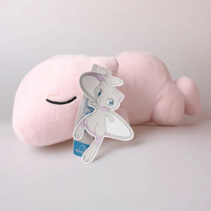 Official 13" 33Cm Licensed Pokemon Sleeping Mew Plush Toys Soft Stuffed ...
