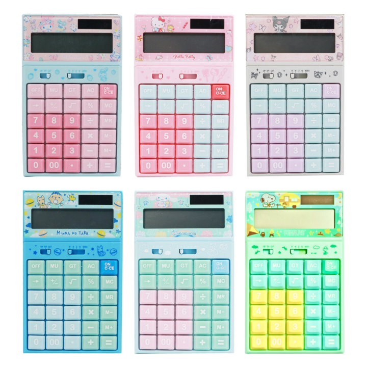 My Melody Hello Kitty Sanrio Dual Powered Calculator | Lazada PH