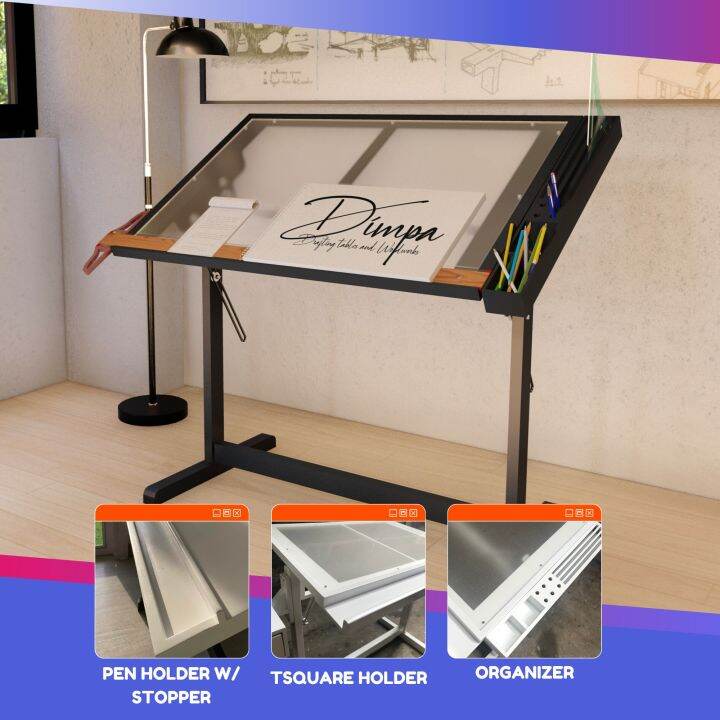 Standard Size Acrylic Drafting Table Dimpa | Lazada PH