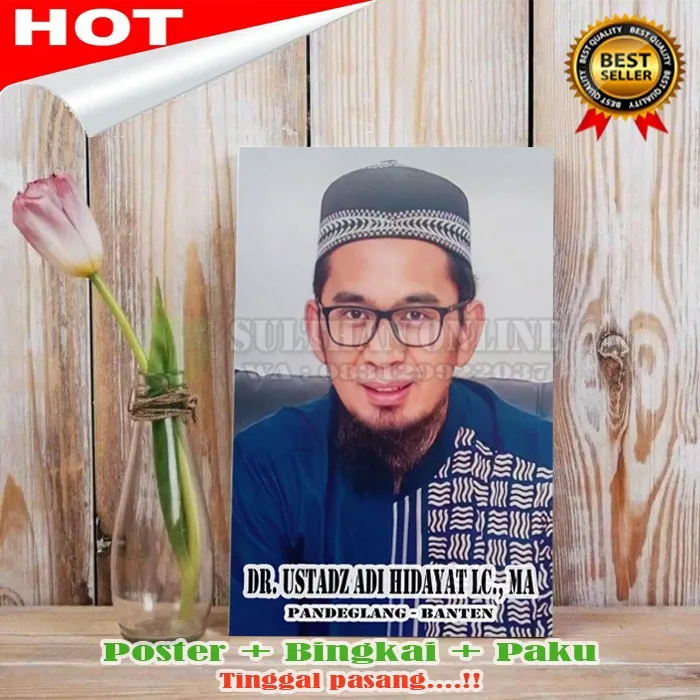 Poster Ulama dan Habaib Foto Dr Ustadz Adi Hidayat Lc MA Pandeglang ...