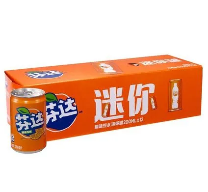 Fanta Orange Soda Mini Can (12 x 200ml) | Lazada PH