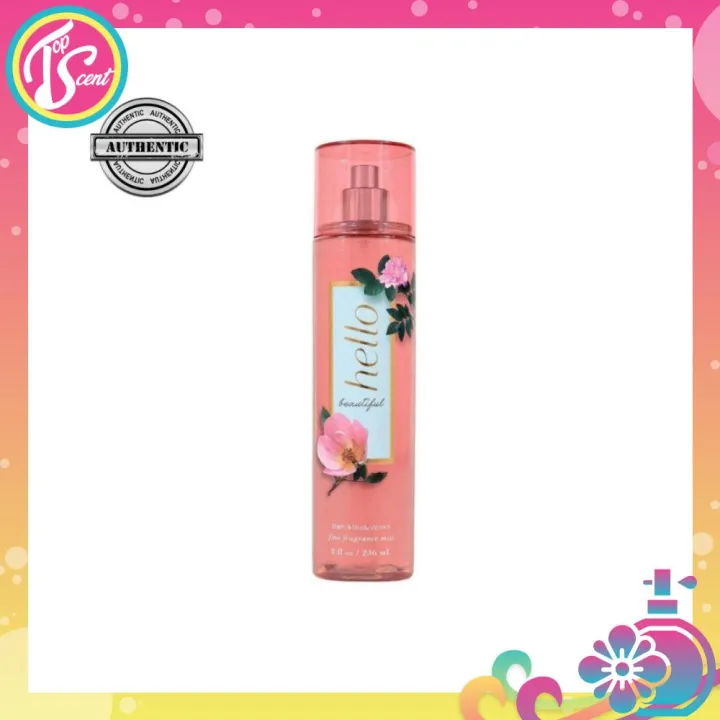 Bath and Body Works Hello Beautiful Body Mist 236ml | Lazada PH