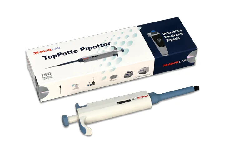 Dragonlab TopPette Pipettor TopPette Single Channel Pippetor 10-100ul ...