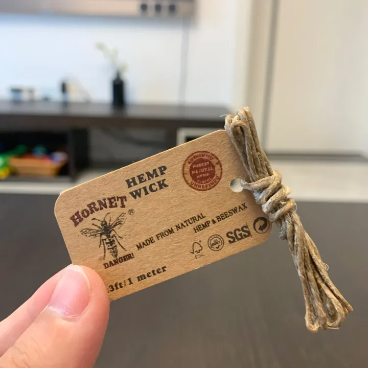 HORNET 5 Pcs/60 Pcs Bees Wick Natural Wick Wax Rope(1 Meter/Pcs ...