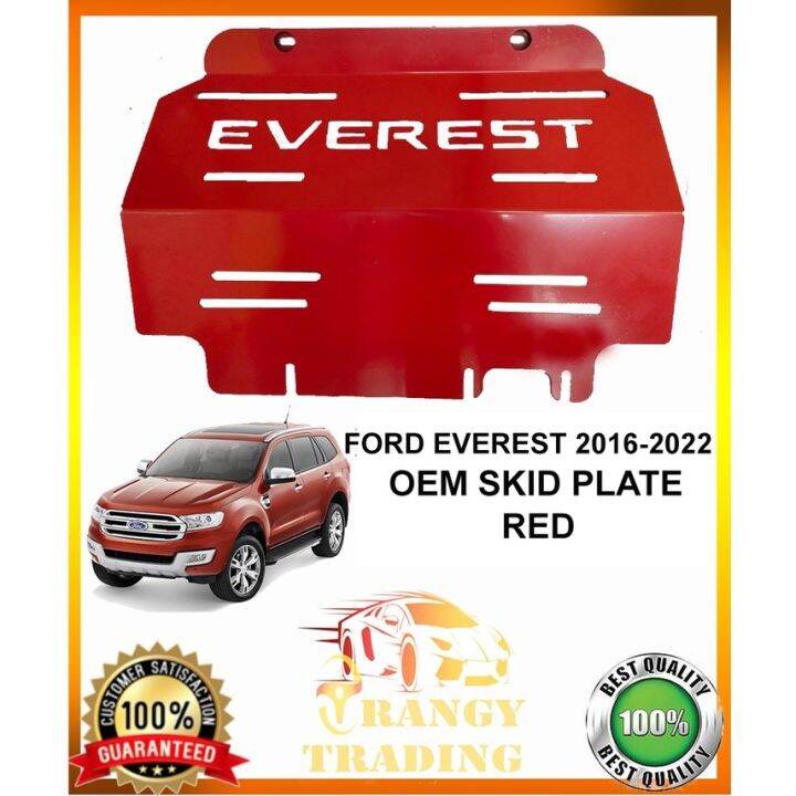 Ford Everest 2016 to 2022 OEM Skid Plate Red / Under Engine Protection ...