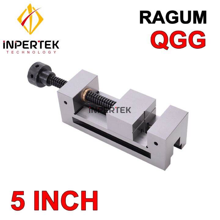 Ragum 5" QGG 125 mm Catok 5 Inch Vise PRECISION Penjepit Manual Presisi ...