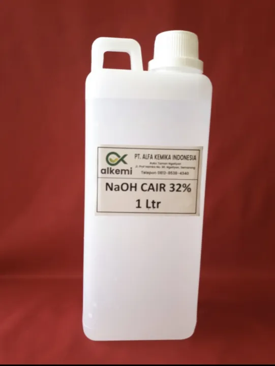 Soda Api Cair / NaOH Cair / Caustic Soda Cair 32% 1Kg | Lazada Indonesia