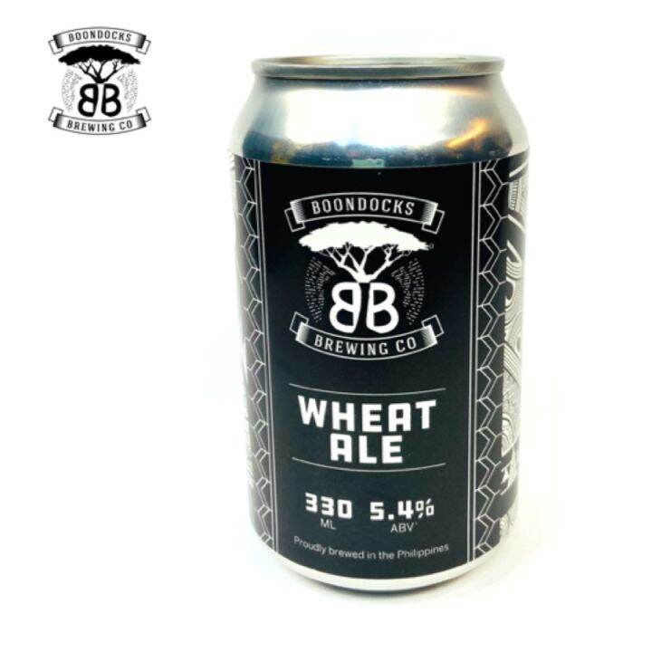 Boondocks WHEAT ALE Beer 330ml Can | Lazada PH