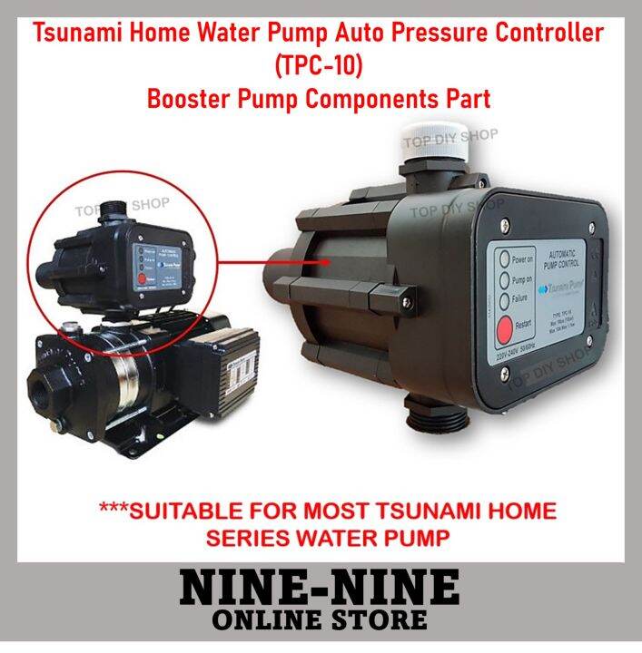 TSUNAMI TPC-10 PRESSURE CONTROLLER TPC10 (K) | Lazada
