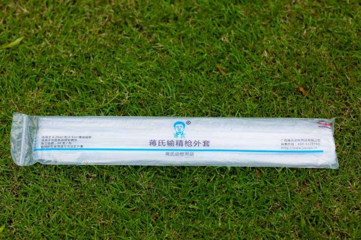 พลาสติกชีท 20 ชิ้น อัลฟ่าชีท Alpha Sheath หลอดผสมเทียม ขนาด 0.25 - 0.50 ...