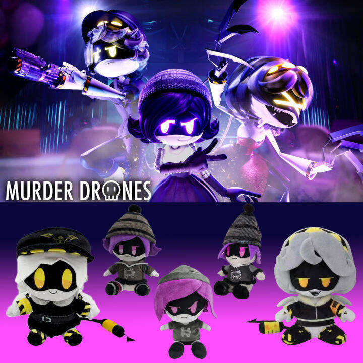 25CM/9.8IN Game MURDER DRONES 3 Plush Toys /Uzi Doorman/Serial ...